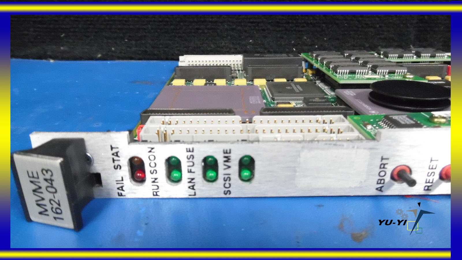 Motorola MVME162-043 Embedded Controller - PLC DCS SERVO Control MOTOR POWER SUPPLY IPC ROBOT